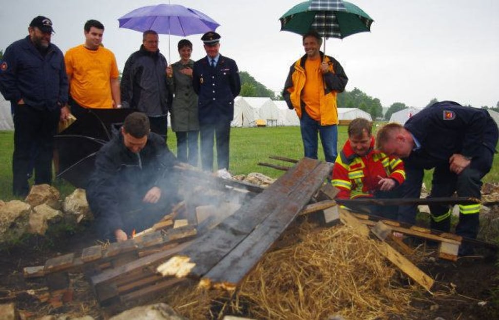 Oberschwaben-Kaserne Mengen-Hohentengen ist Campingwiese auf Zeit