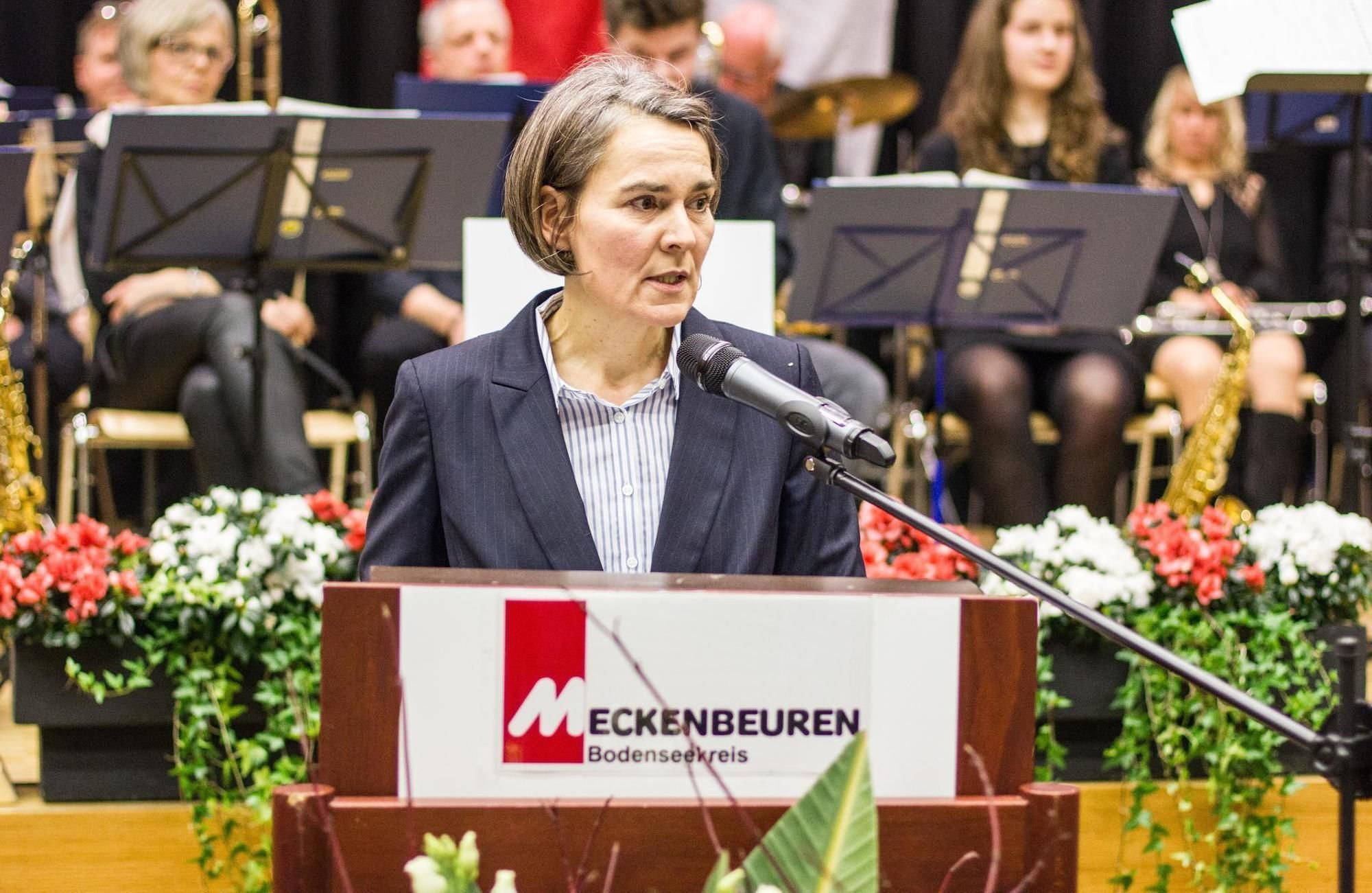 Elisabeth Kugel hält Antrittsrede