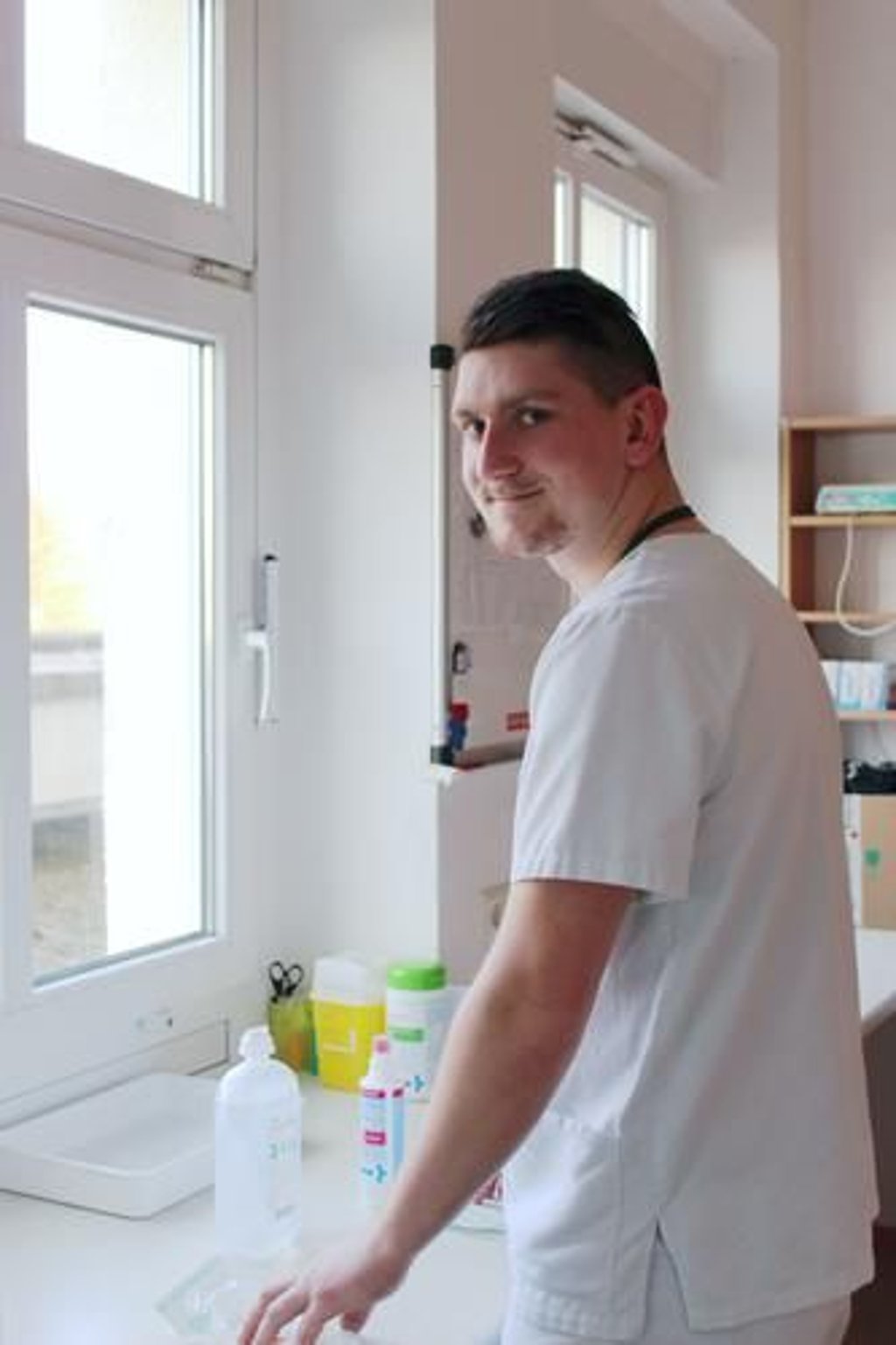 Er ist ganz nah dran an der Corona-Gefahr