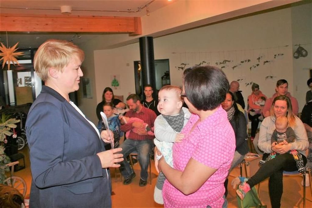 Begrüßung der jüngsten Strasburger