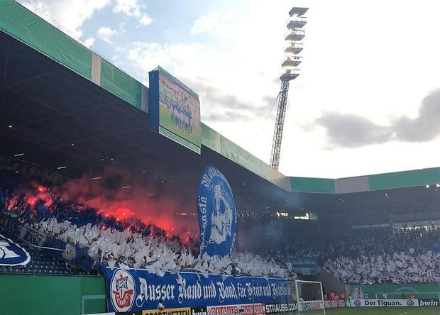 Hansa-Choreo sorgt für Gänsehaut im Ostseestadion