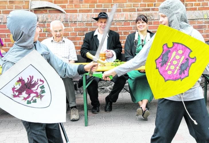 Als in Loitz die Schwerter krachten