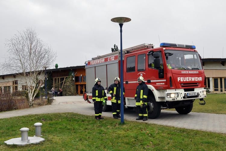 Feueralarm in der Naturtherme