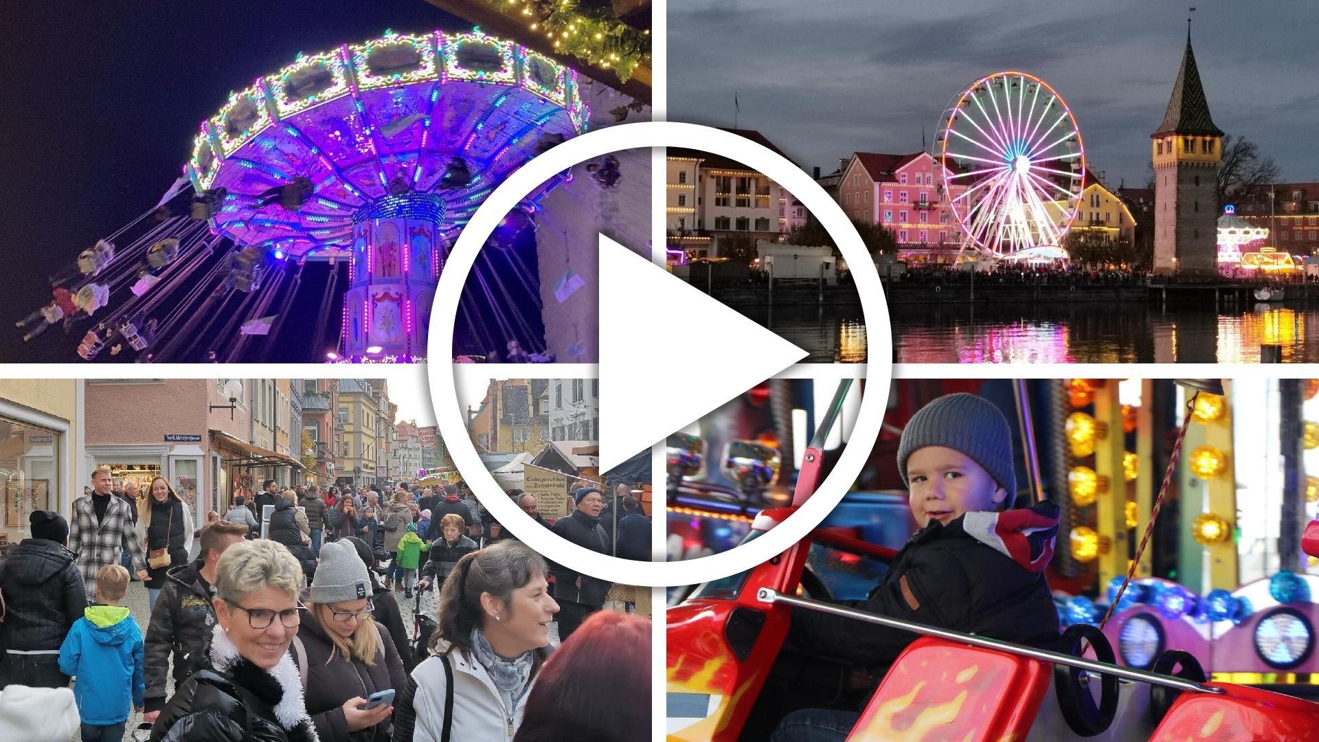So schön war der Lindauer Jahrmarkt - Mit Bildern und Video