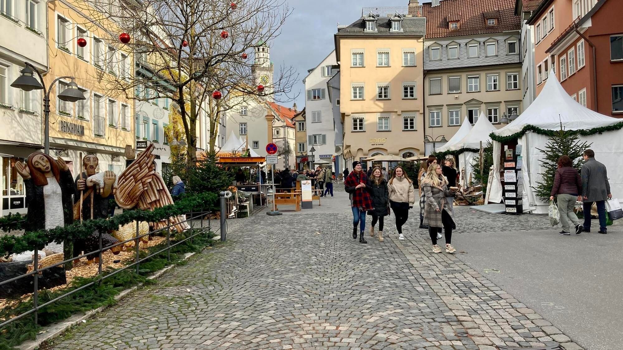 Mit Video: Christkindlesmarkt in Ravensburg eröffnet – Das sind die ...