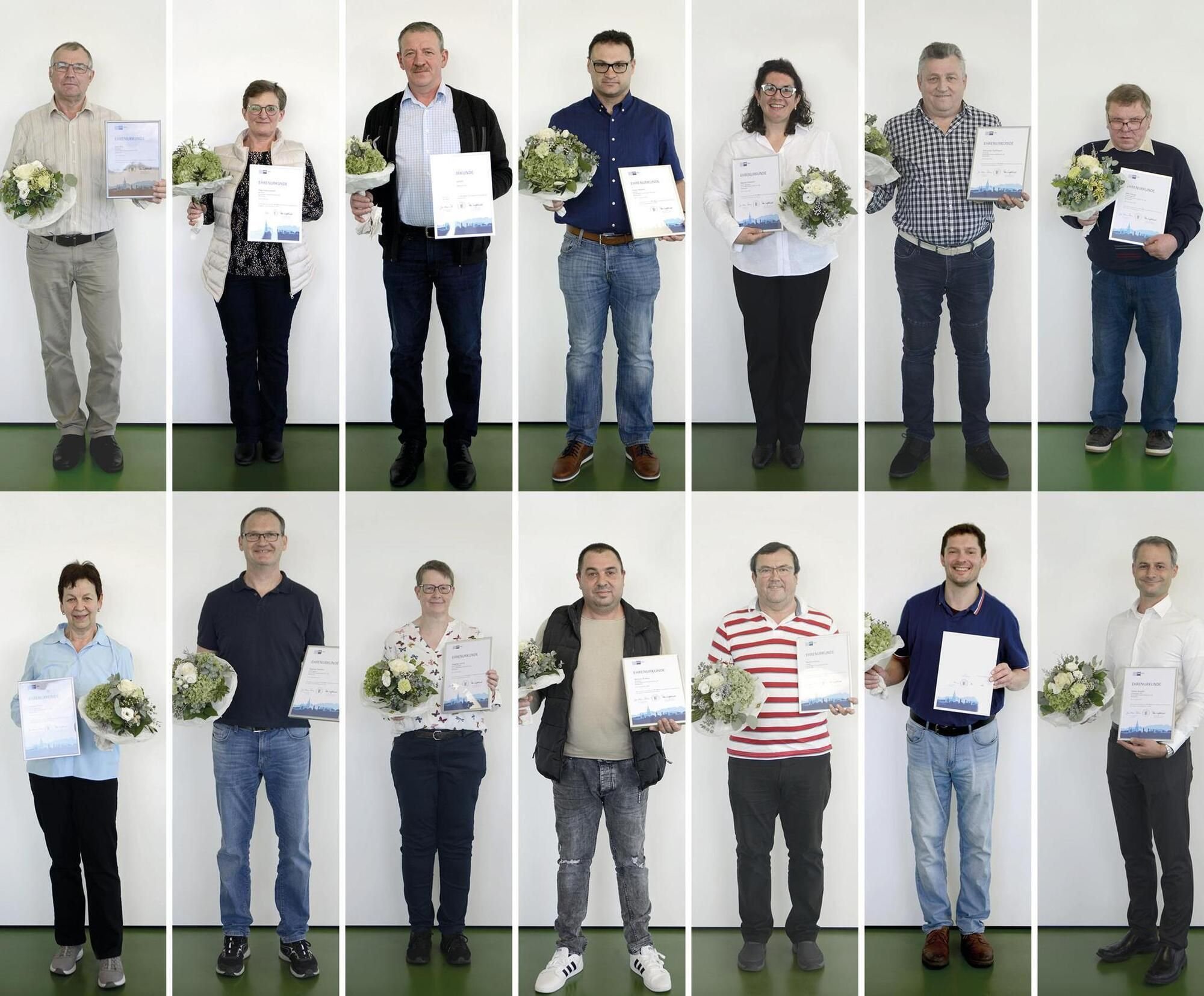 240 Jahre Betriebszugehörigkeit bei Reck