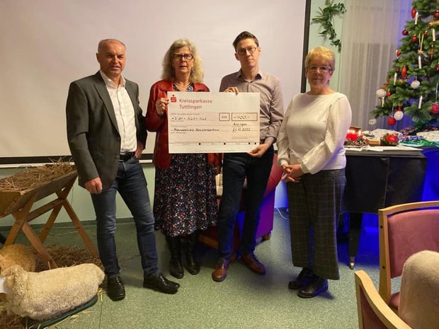 Spende an das Seniorenzentrum Aldingen vom TV Aixheim