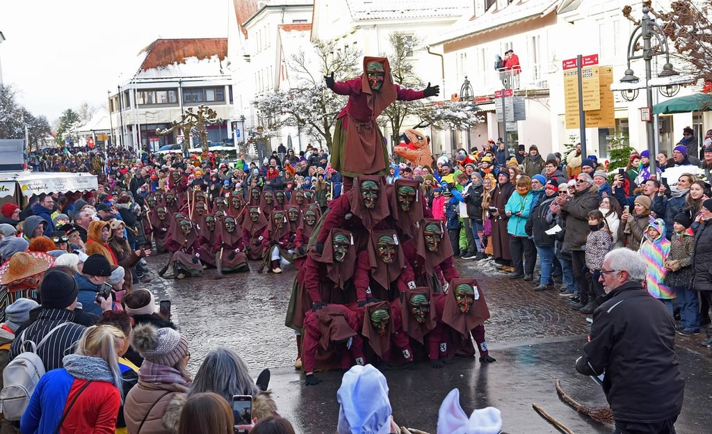 Langenargen: Eindrücke vom Fasnet-Umzug