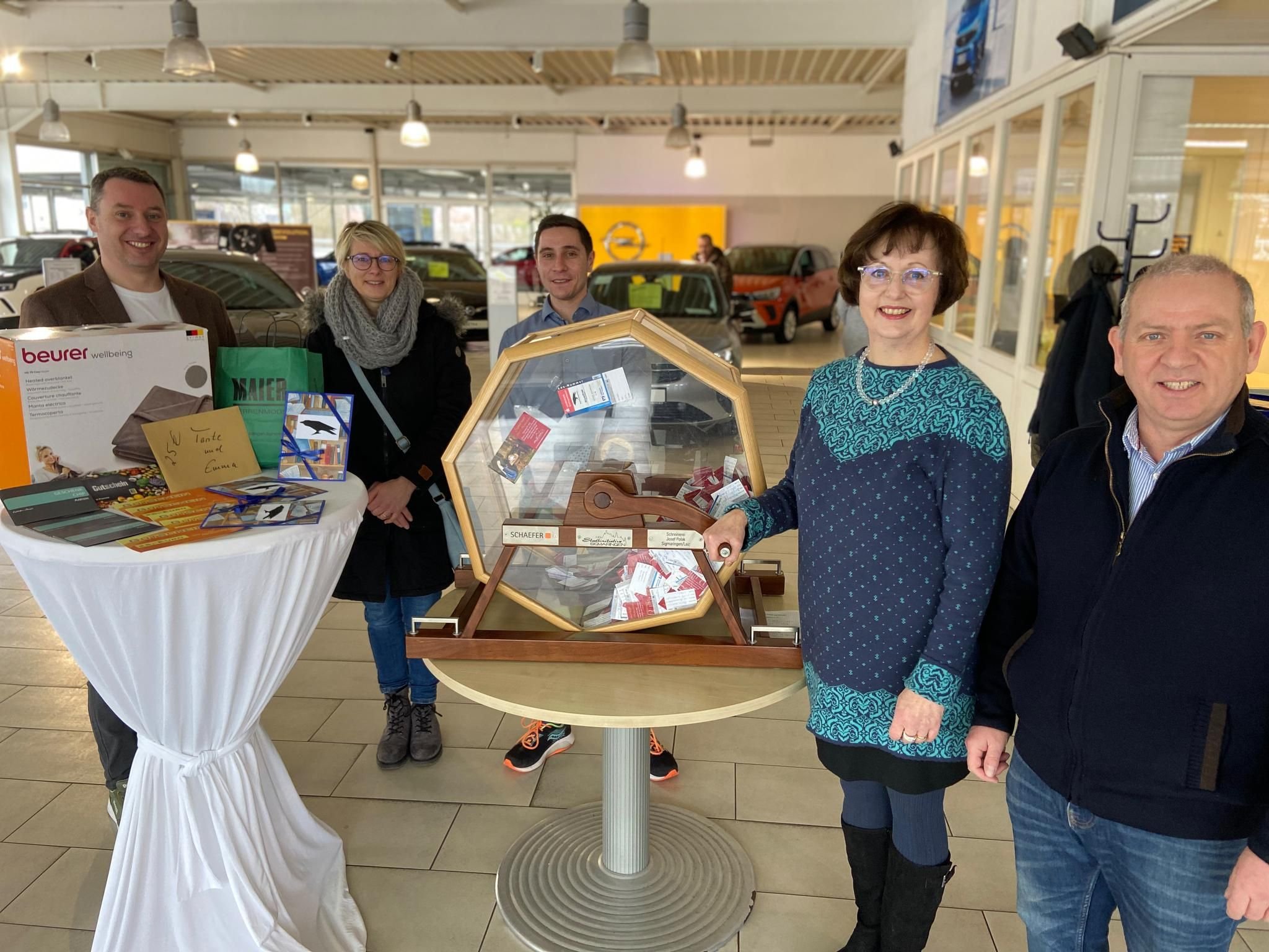 Gewinner der Weihnachtslosaktion des HGV Sigmaringen
