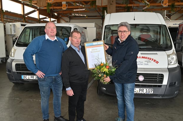 Grillmeister Pius Rauscher erhält Goldenen Meisterbrief