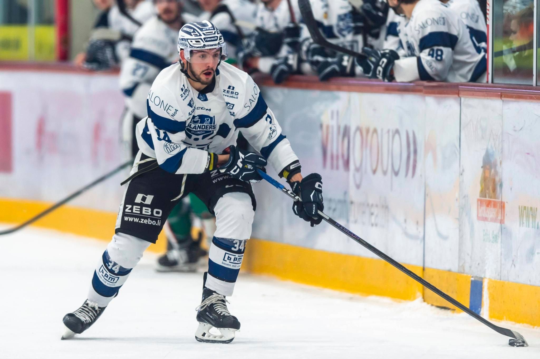 Alexander Dosch verlängert bei den EV Lindau Islanders