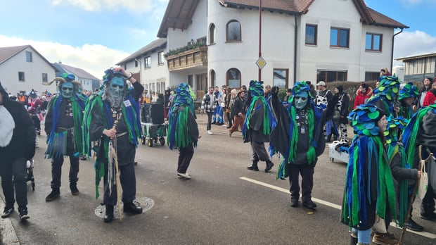 So war der Faschingsumzug 2023 in Ellenberg
