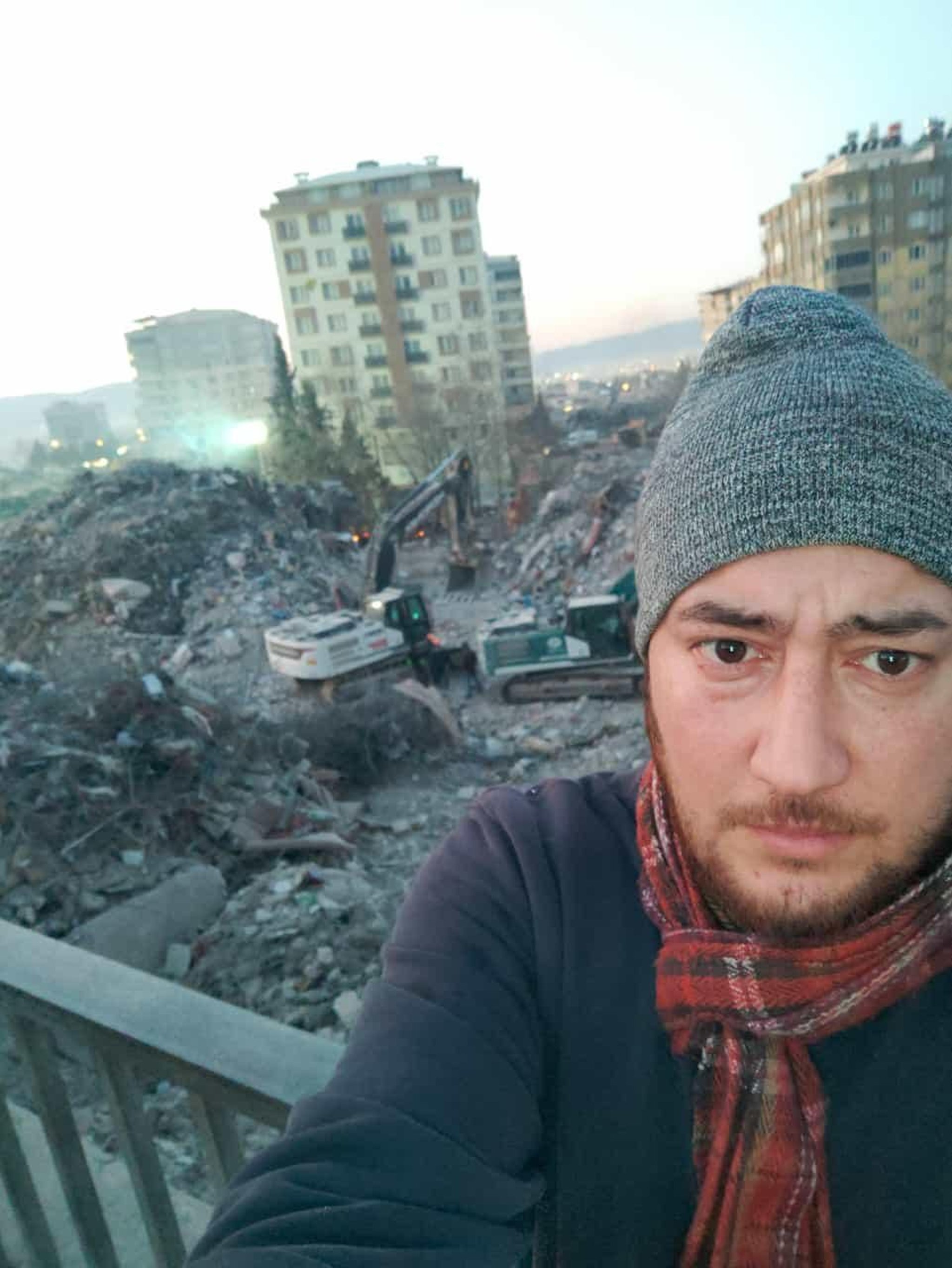 Weingartener hilft Erdbebenopfern in der Türkei