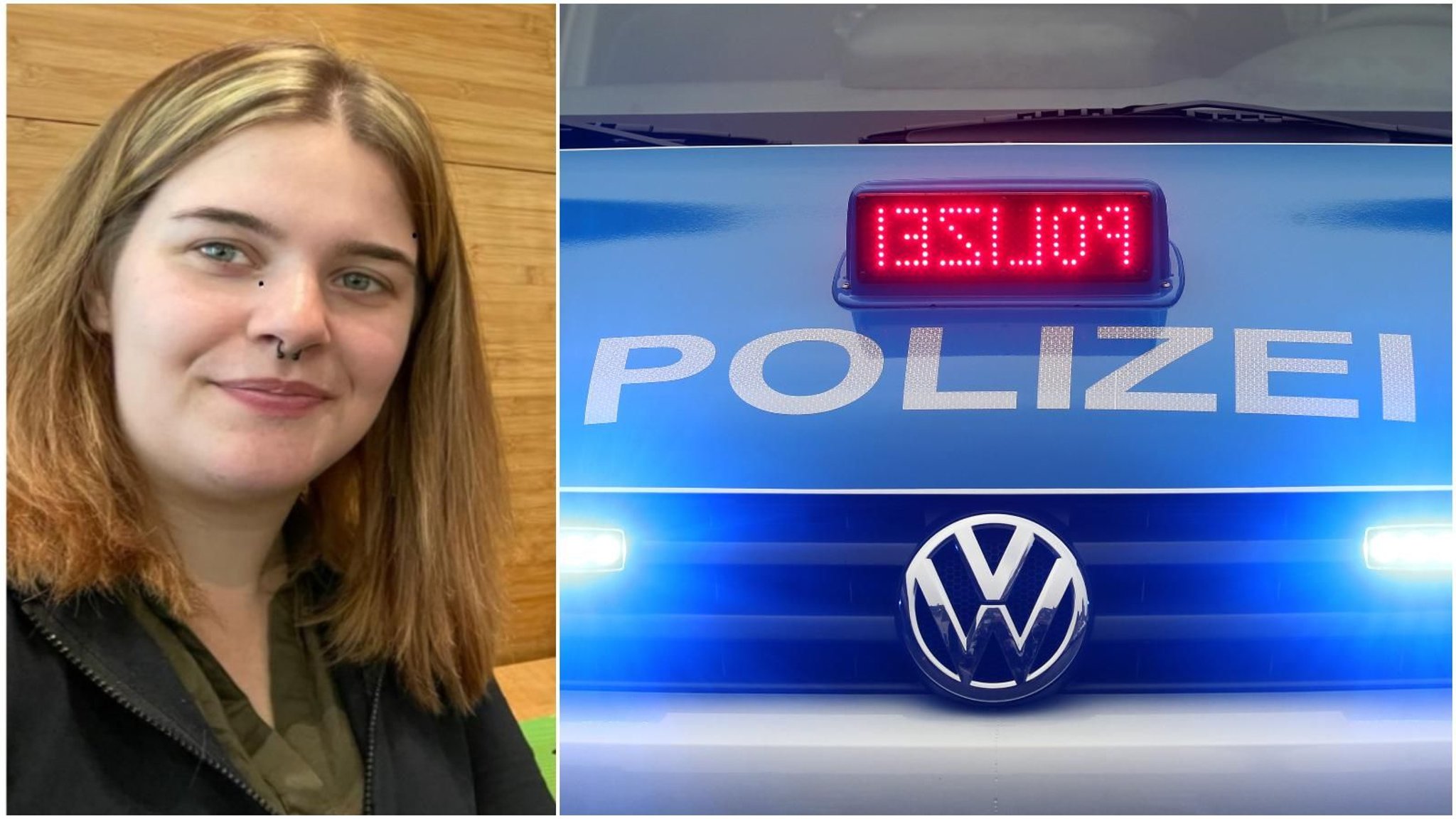 Polizisten und Spürhunde durchsuchen Wald nach Jasmin M.