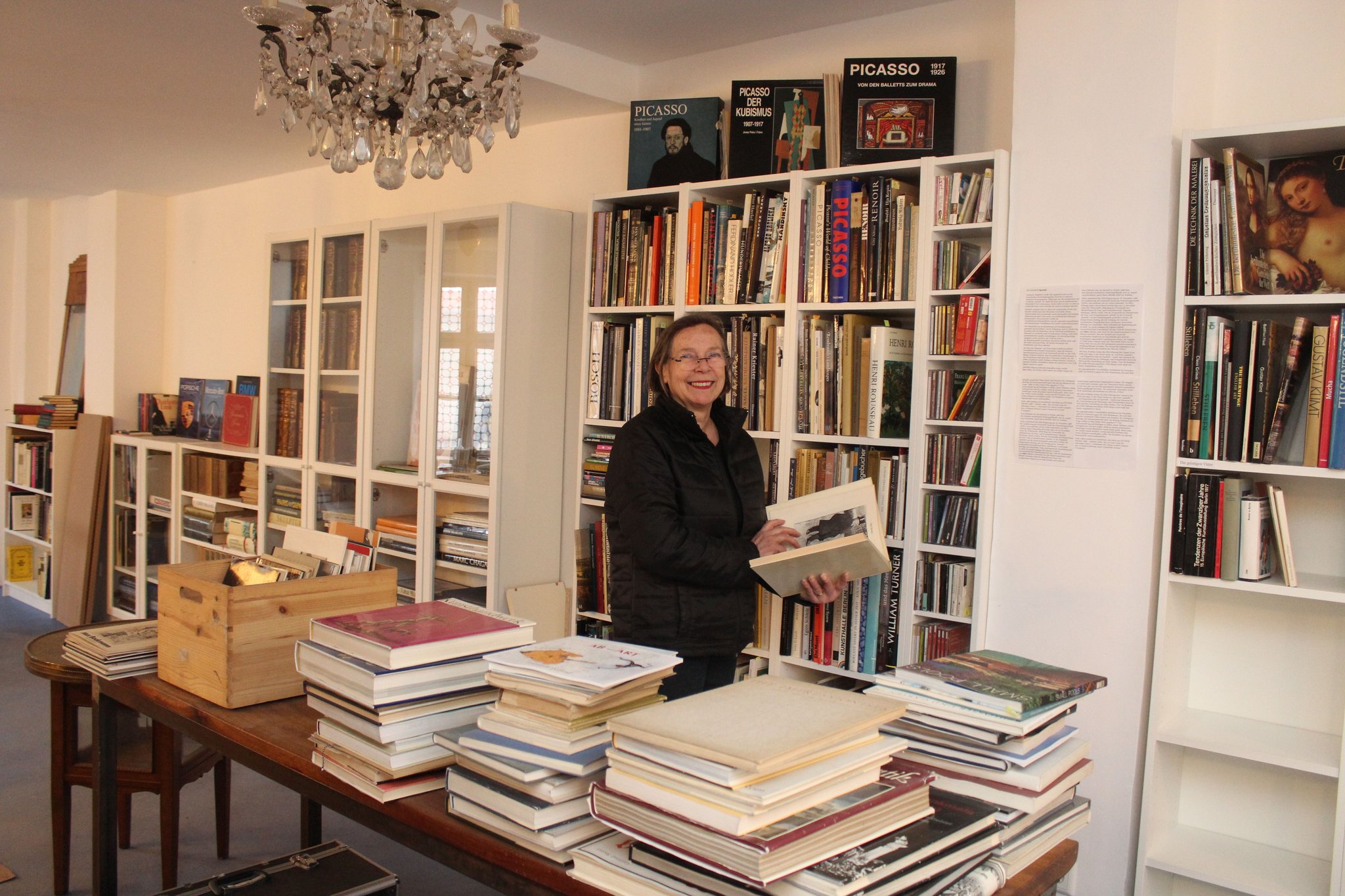 Umzug mit tausenden Büchern