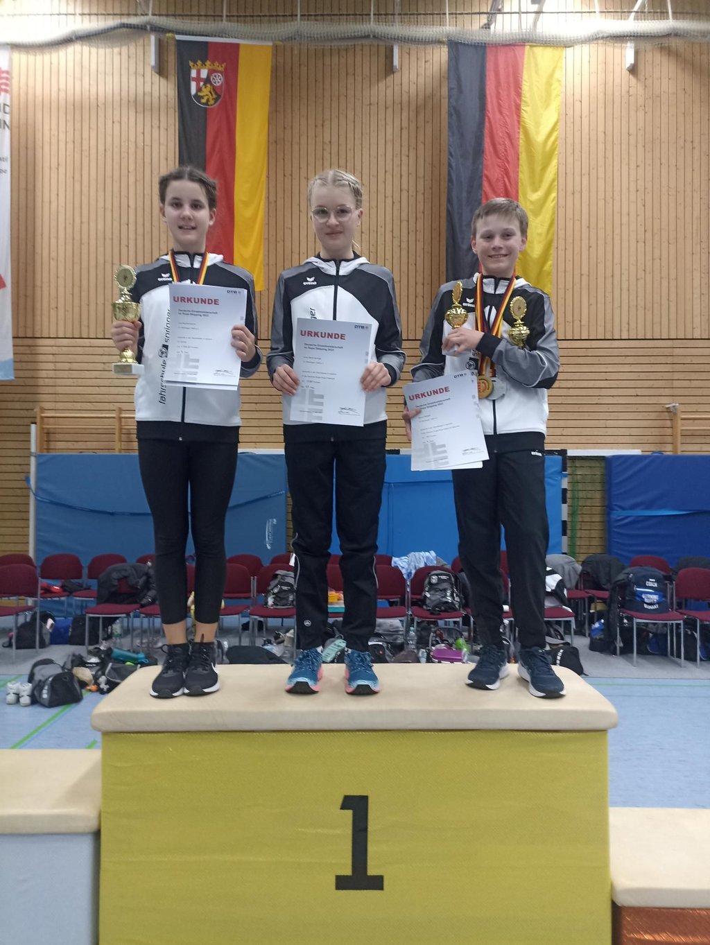 Leni Rechtenbacher und Marcel Rathgeb sichern sich DM–Titel