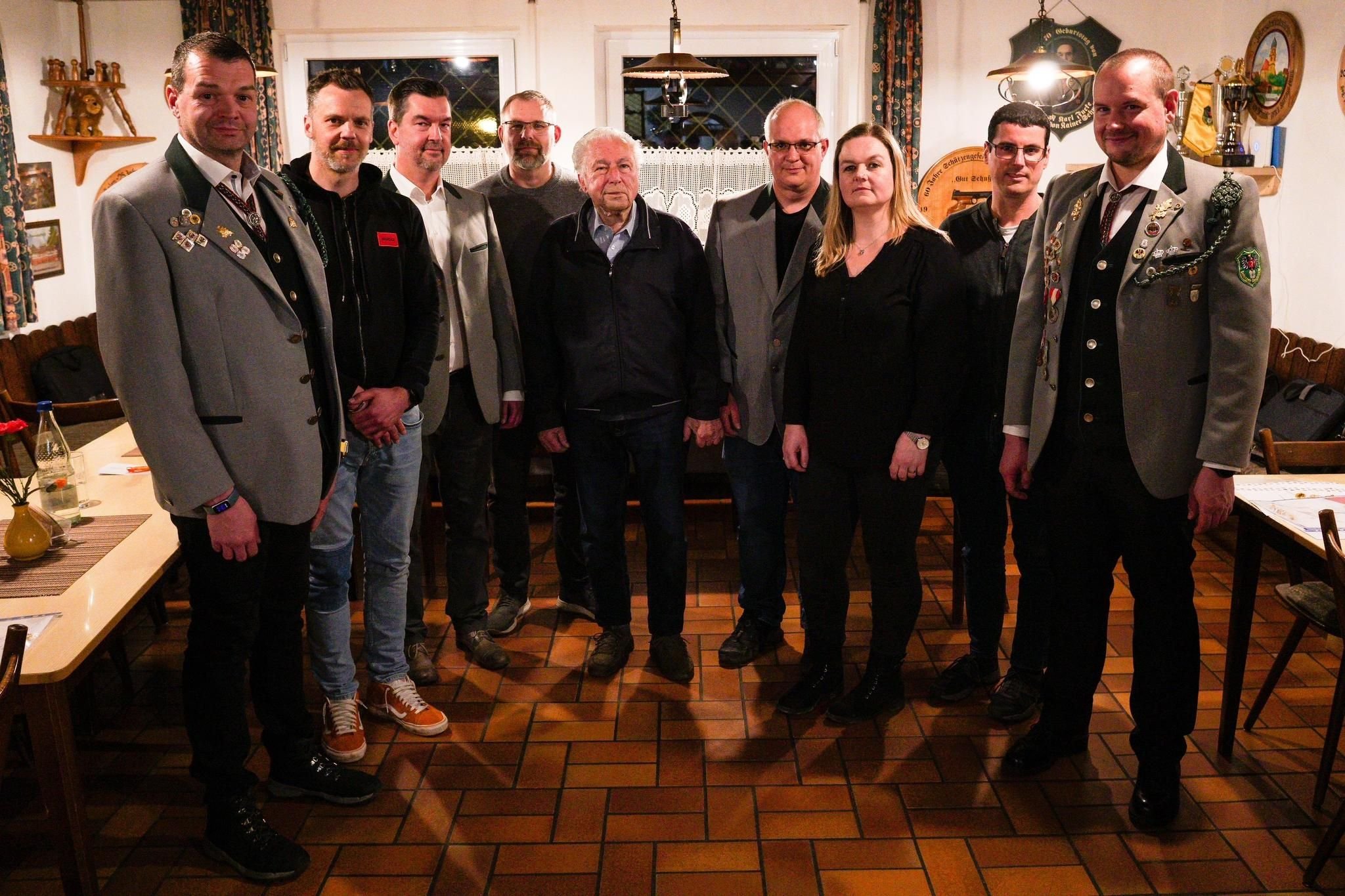 Michael Ziolkowski zum ersten Schützenmeister gewählt