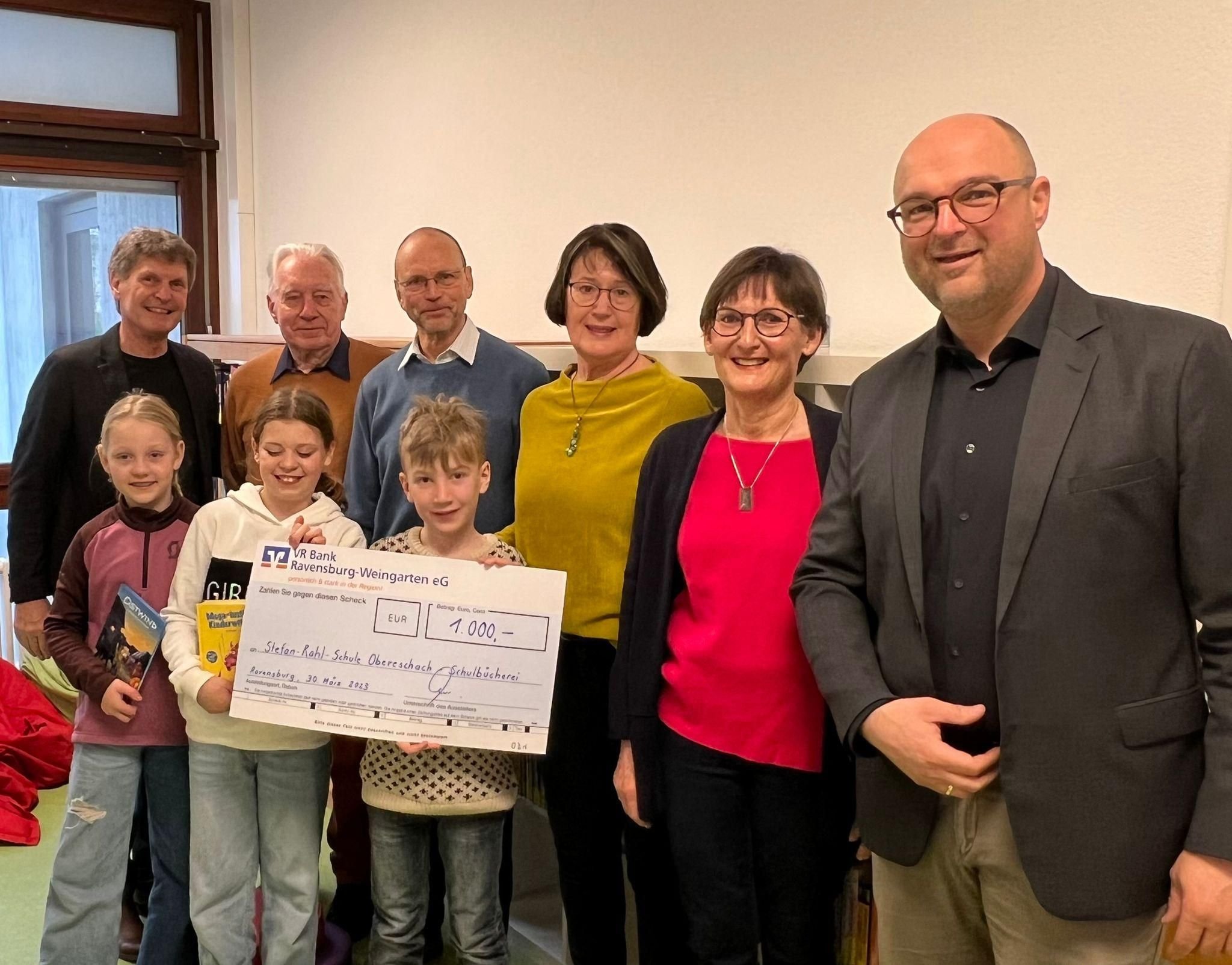 Bürgerstiftung unterstützt Stefan–Rahl–Grundschule