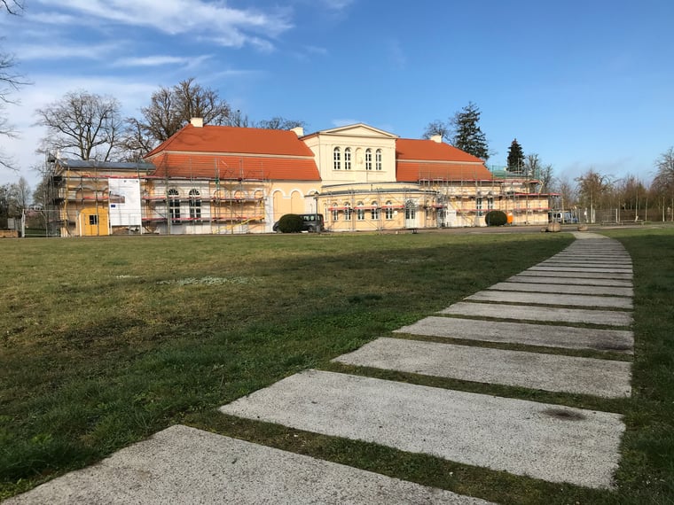Wann wird die legendäre Orangerie in Neustrelitz fertig?