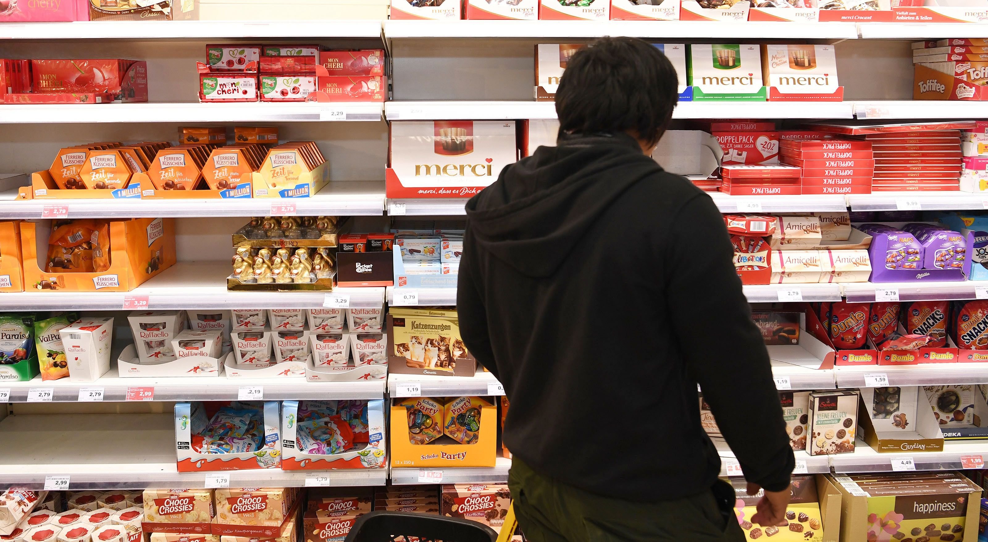 Nutella, Oreo, Haribo — Steigende Preise für Süßigkeiten in Deutschland