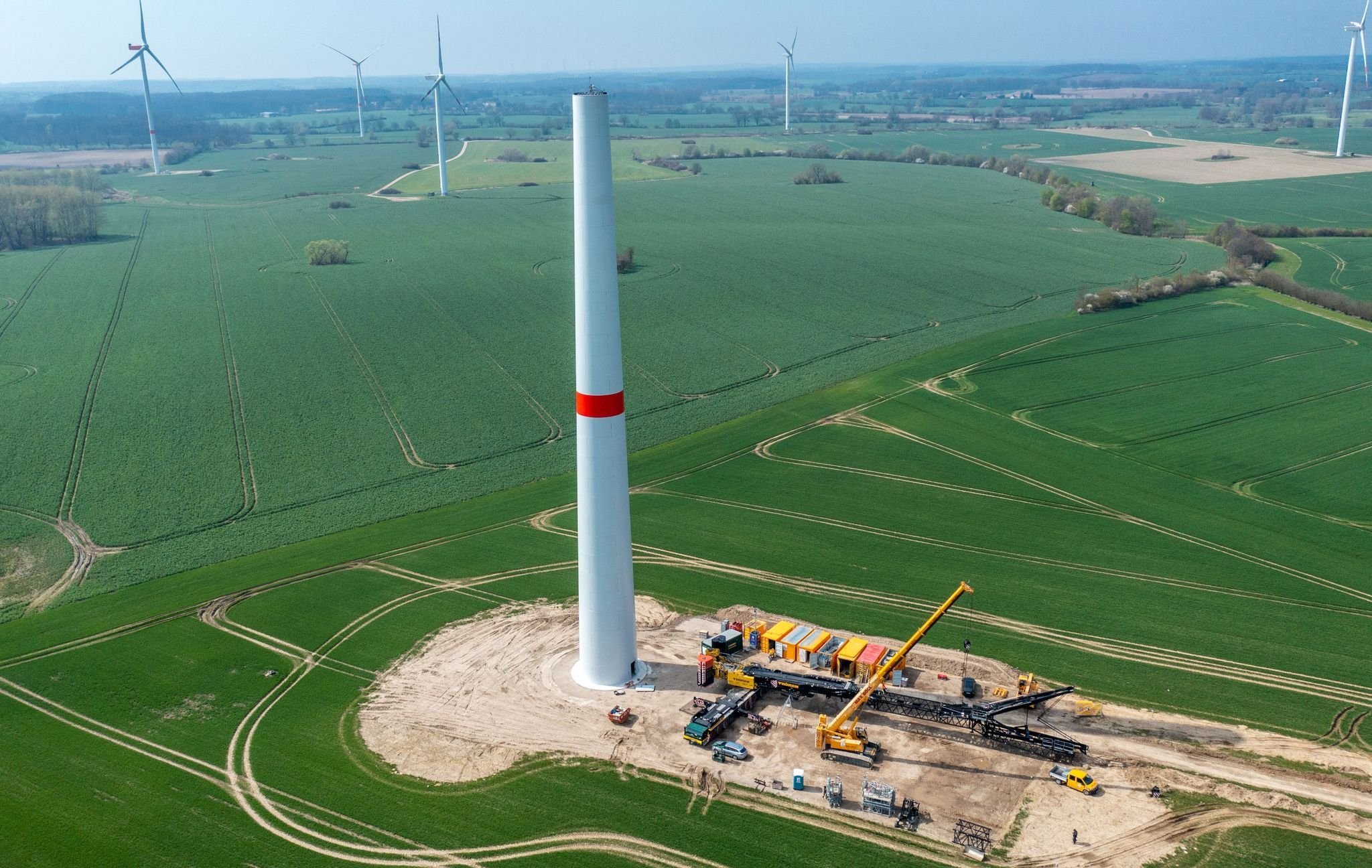 Unternehmen forschen an Riesen-Windrädern - 300 Meter hoch