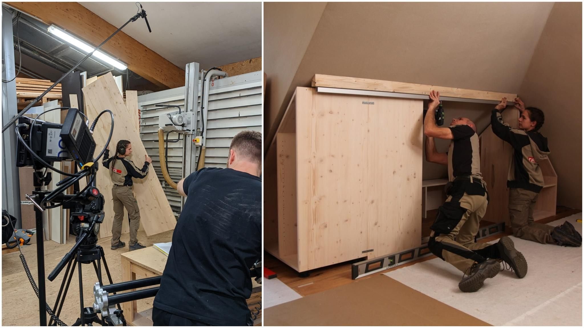 Hohentengen: Schreinerei Reck bei "Handwerkskunst" vom SWR