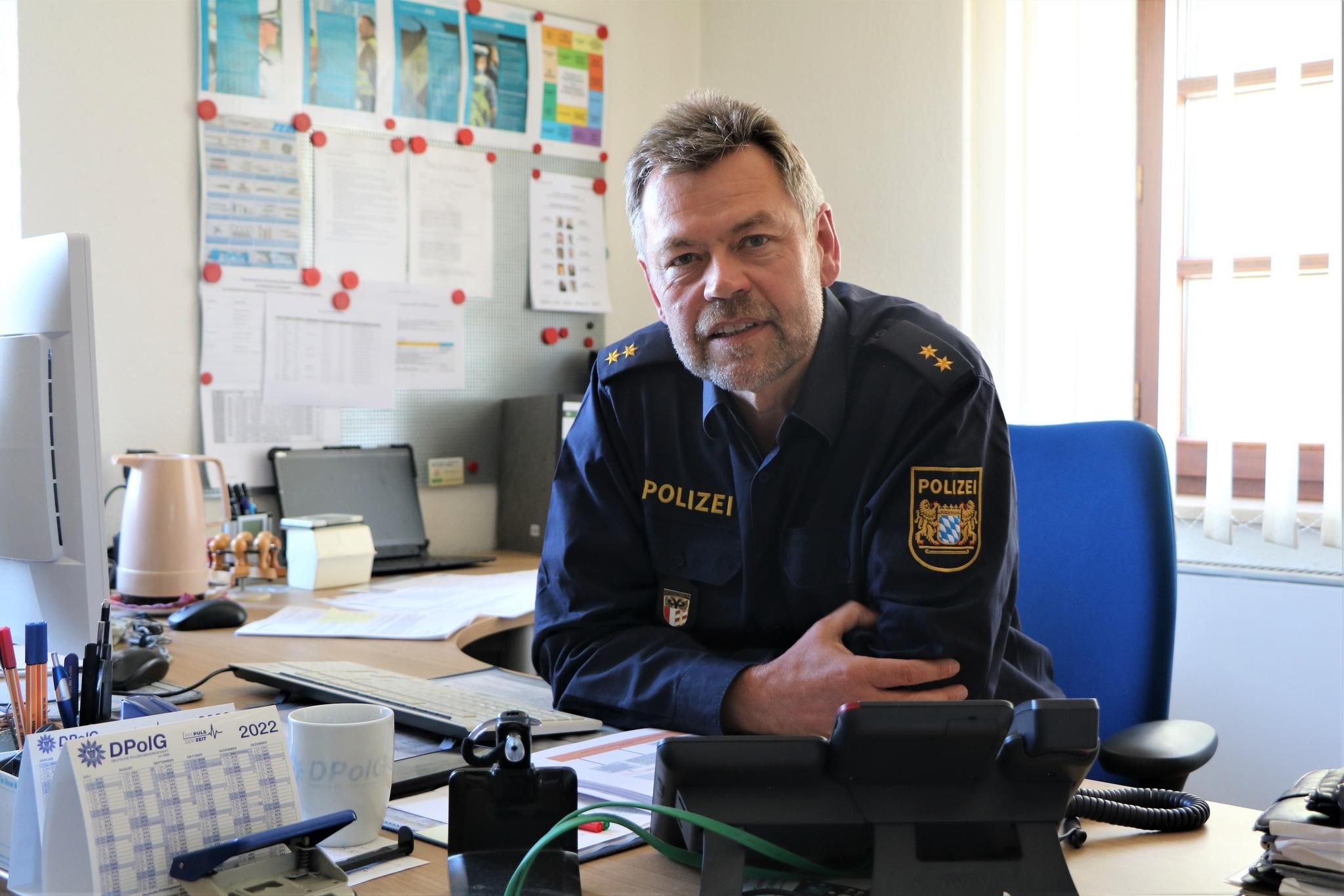 Lindau: Polizist Alexander Pfaff geht nach 44 Jahren in den Ruhestand