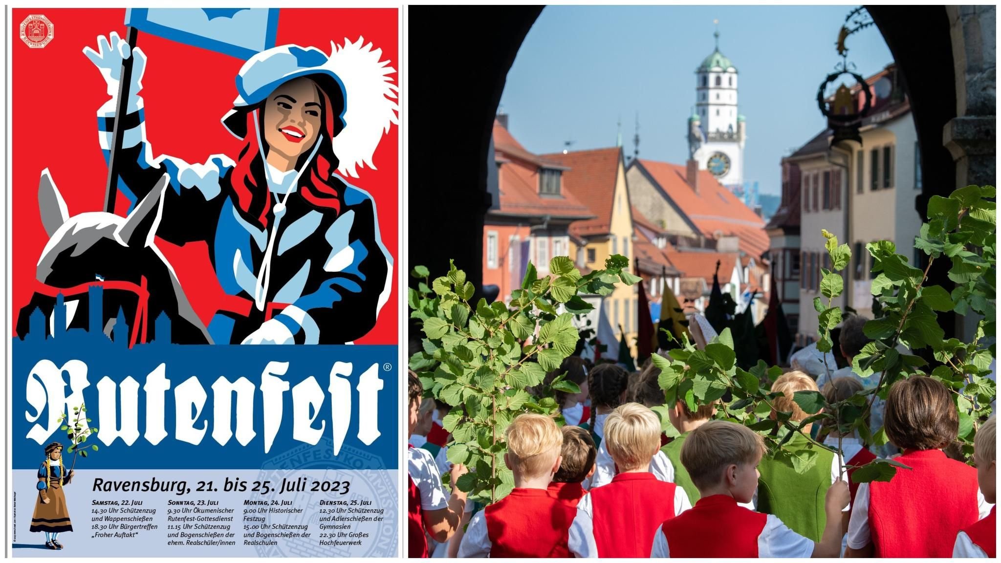 Das neue Ravensburger Rutenfestmotiv ist da