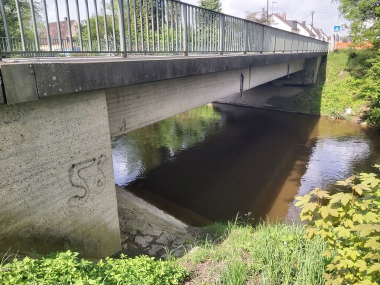 Hochwasser: Wie in Kehlen soll in Brochenzell neue Brücke helfen