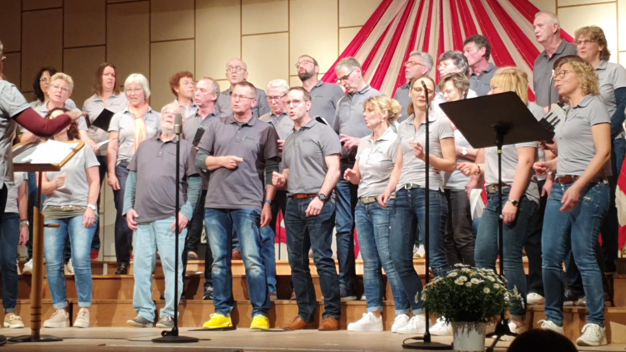 Einklang singt beim Konzert des Liederkranzes Schemmerhofen