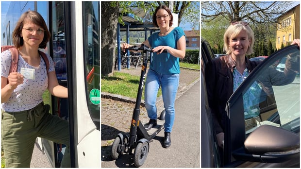 E–Roller, Bus, Auto: Test in Tuttlingen