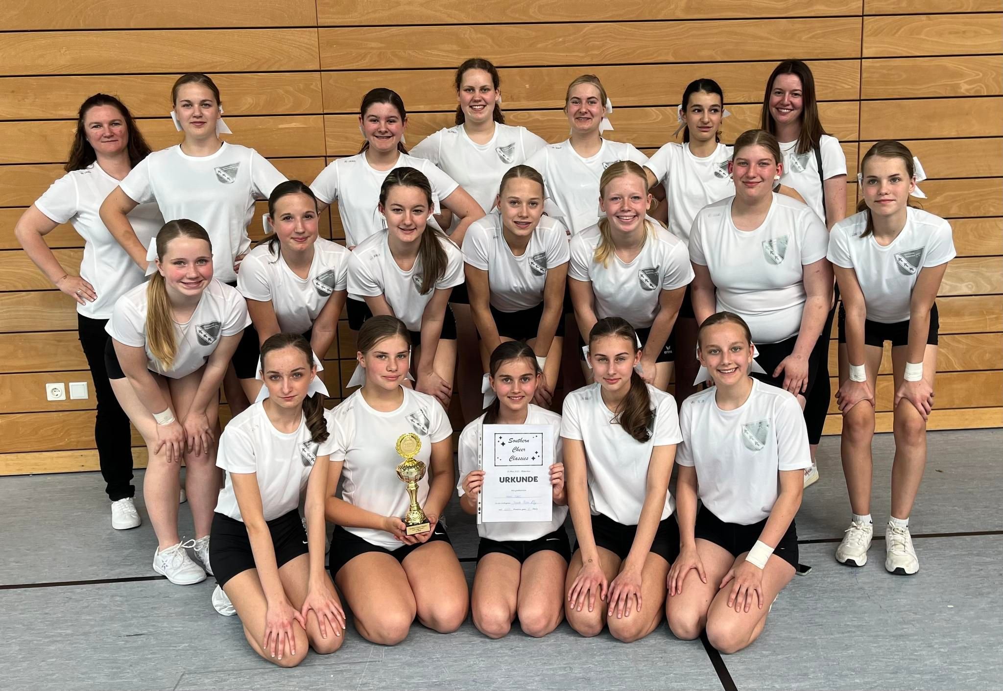 Teen Suns bei den Southern Cheer Classics in München