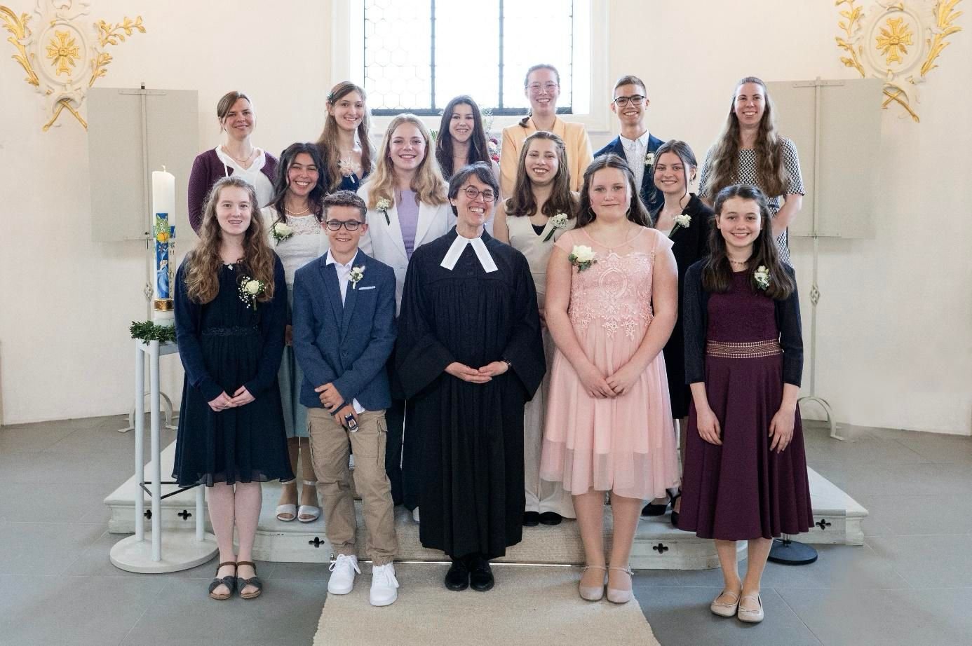 25 Jugendliche feierten an zwei Sonntagen ihre Konfirmation