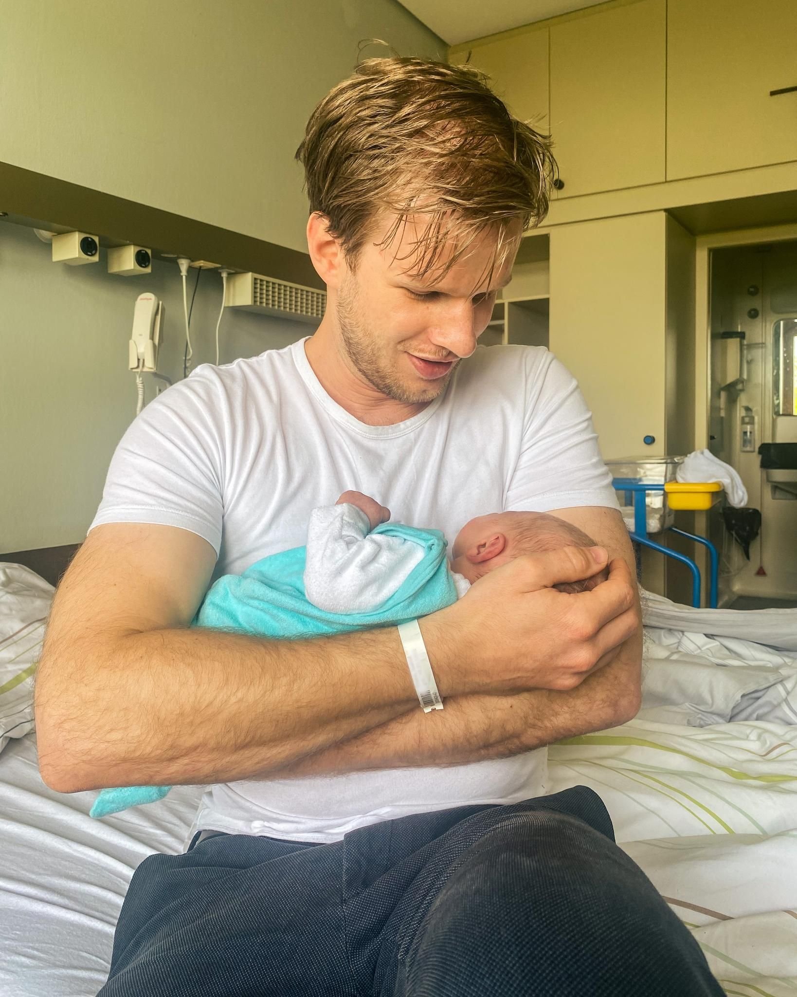 Robin Mesarosch ist Vater geworden