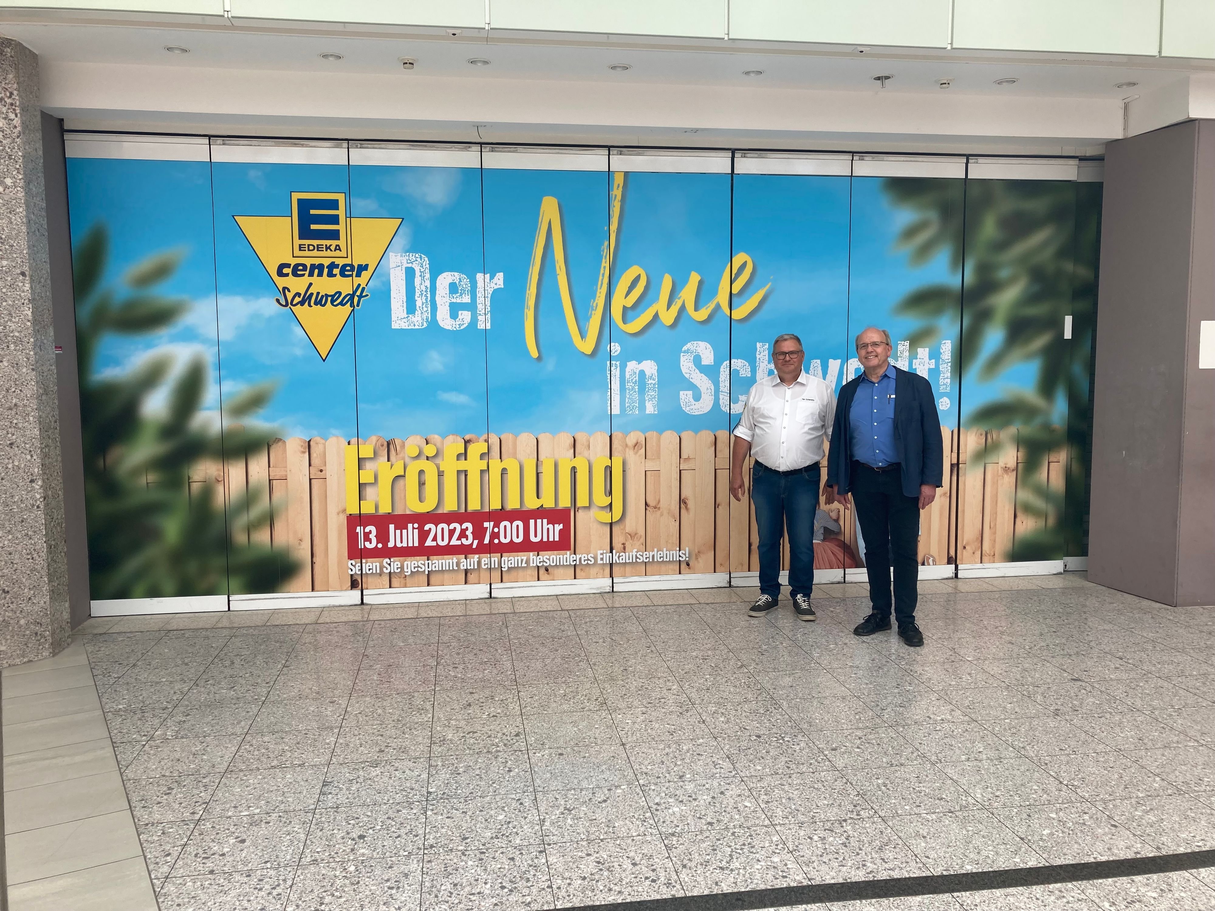 Edeka eröffnet Filiale im Oder–Center