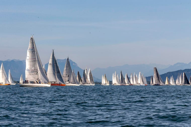 72. Segelregatta Rund Um auf Bodensee