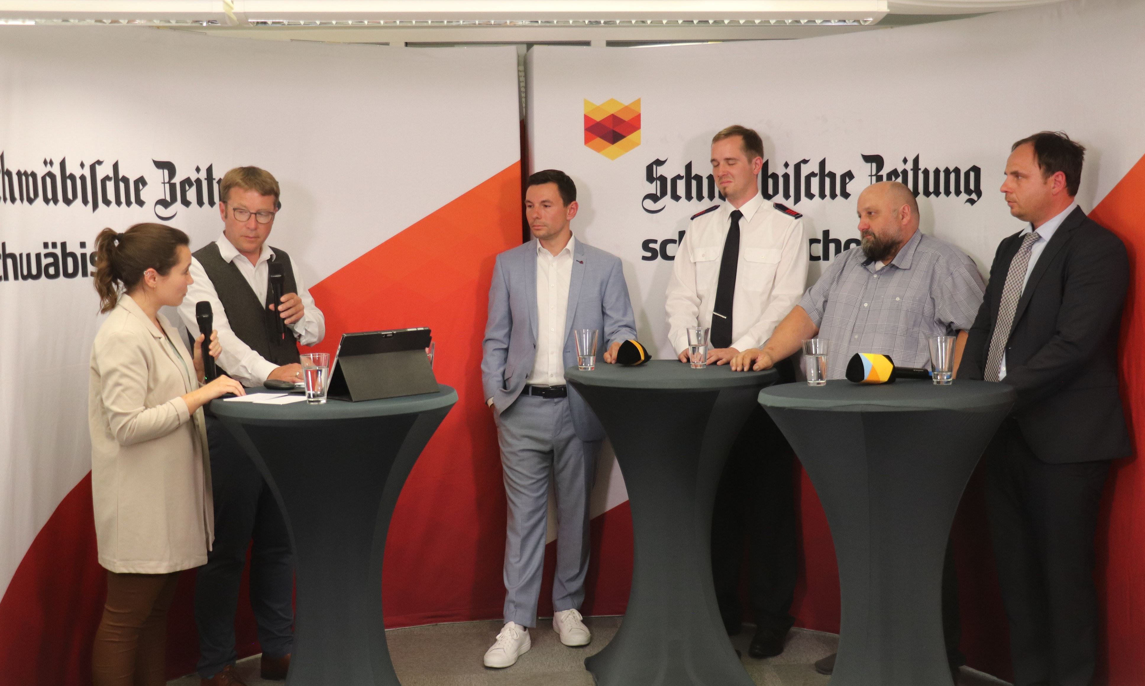 Diskussion mit den Krauchenwieser Bürgermeisterkandidaten im Re-Live