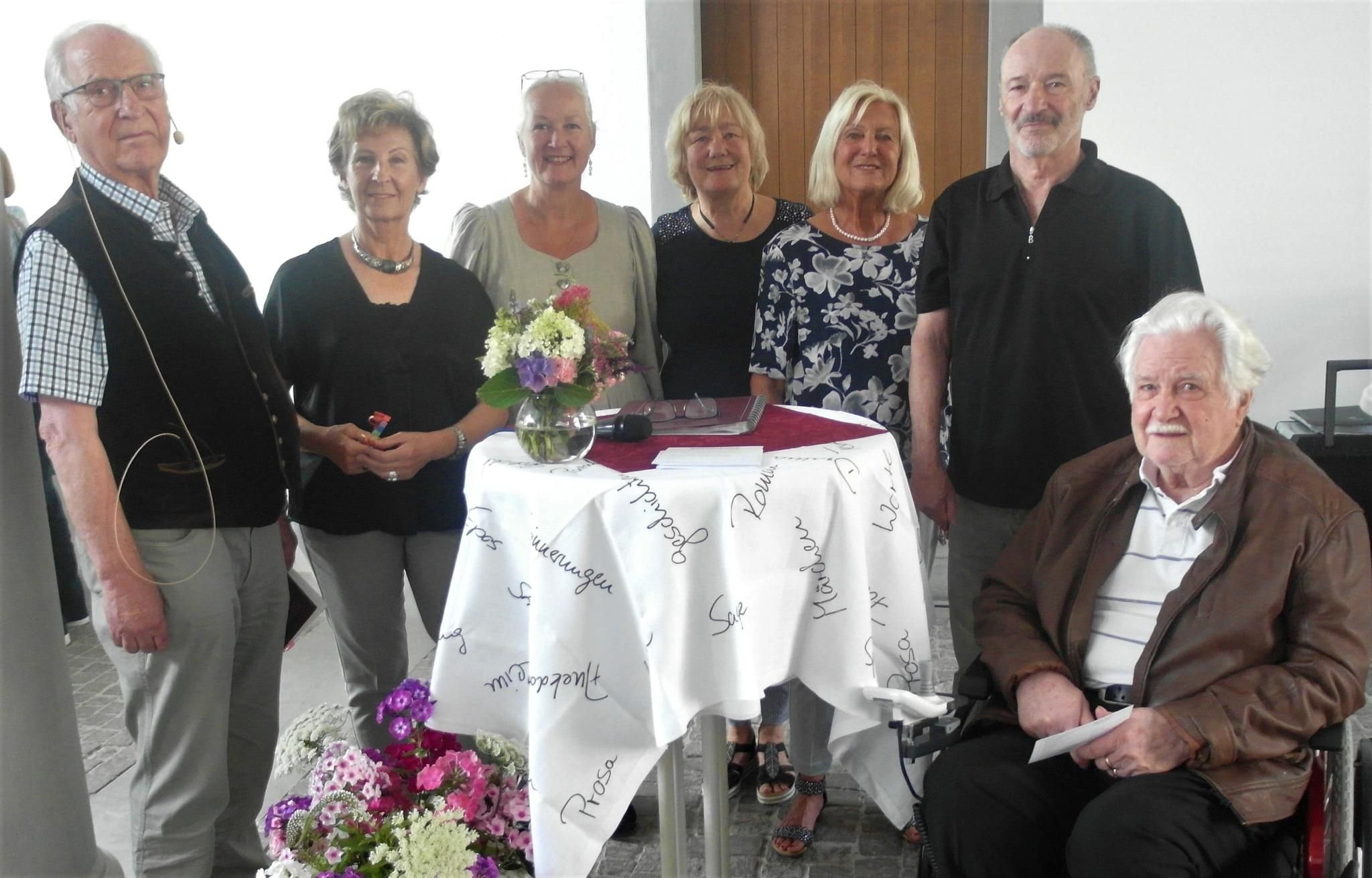 Der Platz vor der Seldnerhalle wird zur Lesebühne