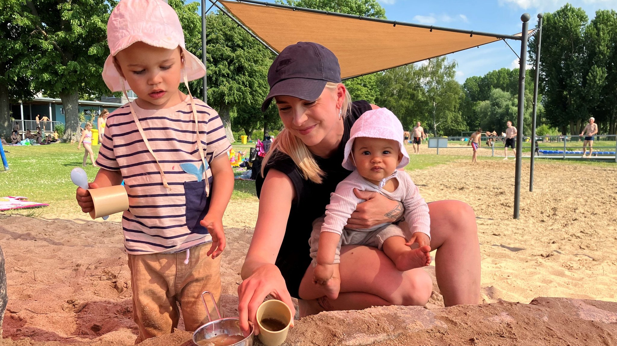 Im Seebad Prenzlau lässt sich‘s richtig gut rummatschen