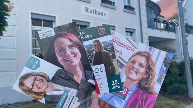 Der Wahlkampf bei der Ostracher Bürgermeisterwahl