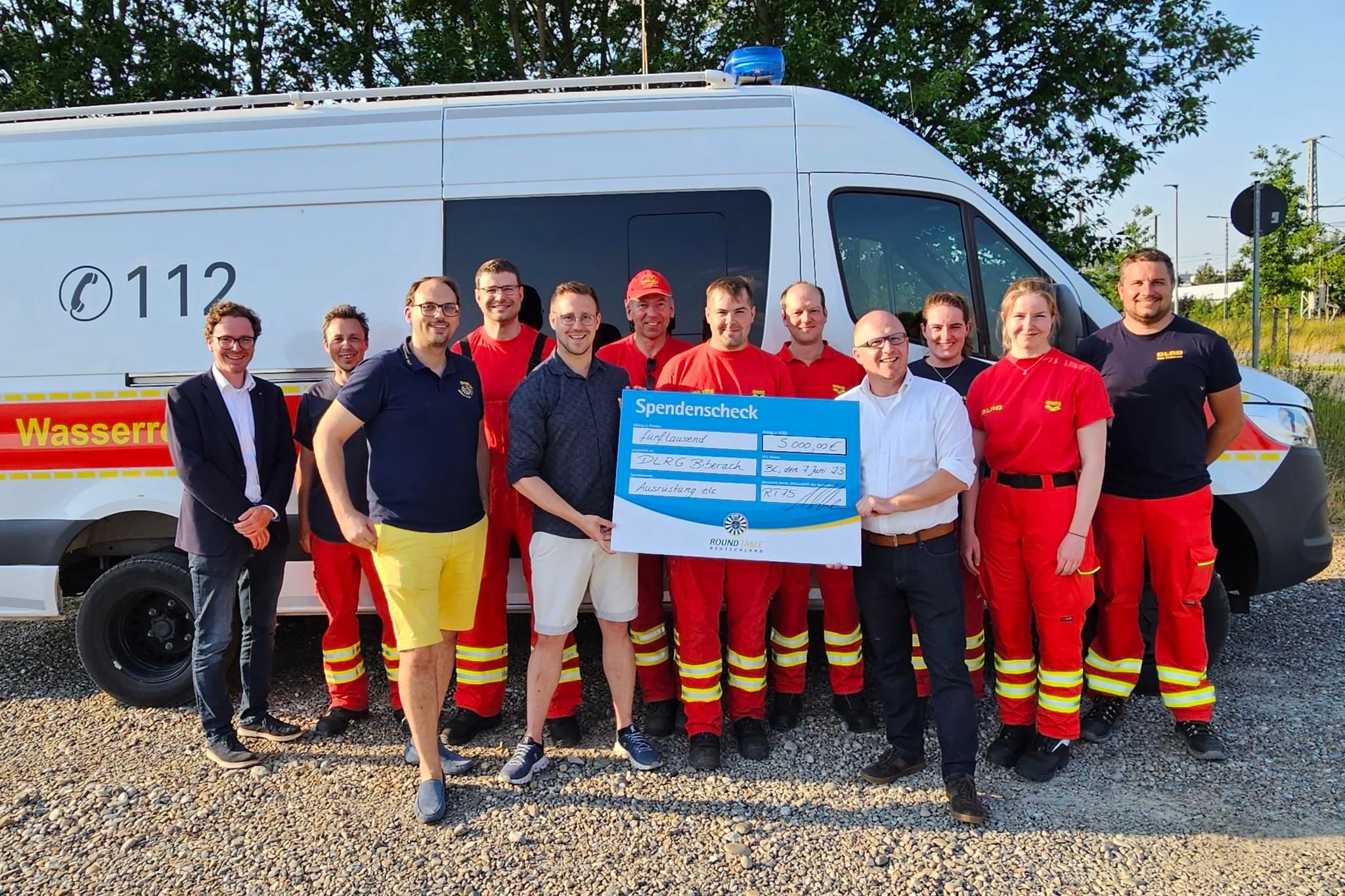 Round Table spendet über 20.000 EUR für gemeinnützige Zwecke