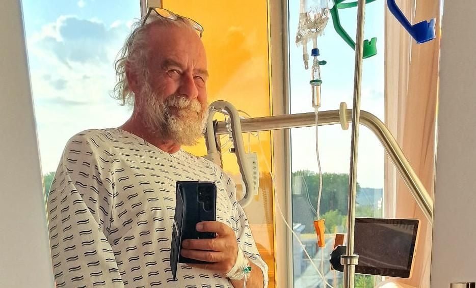 Ernst Prost: gut gelaunt trotz OP und Beziehungs–Aus