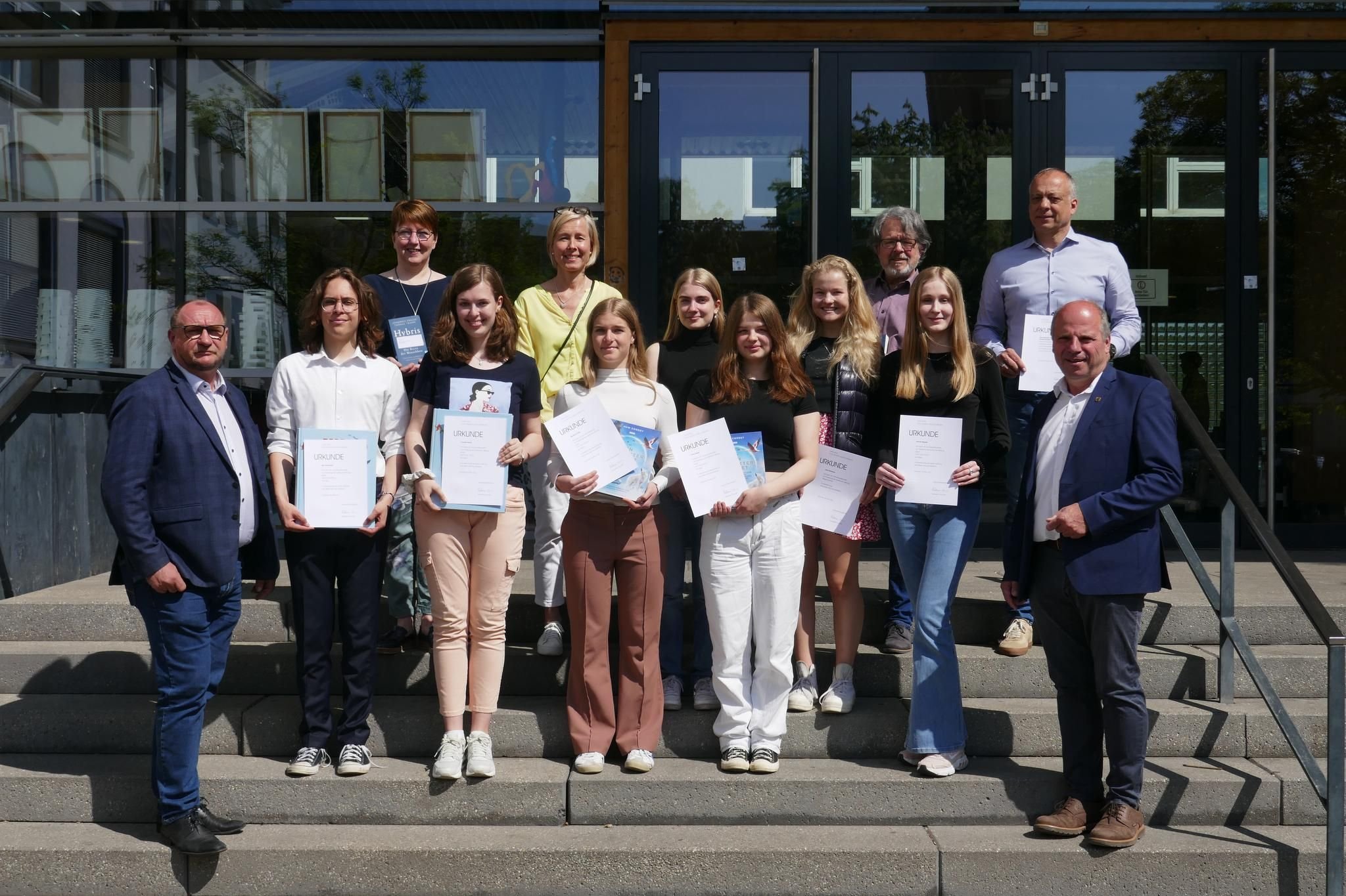 GZG–Schüler erhalten Auszeichnungen