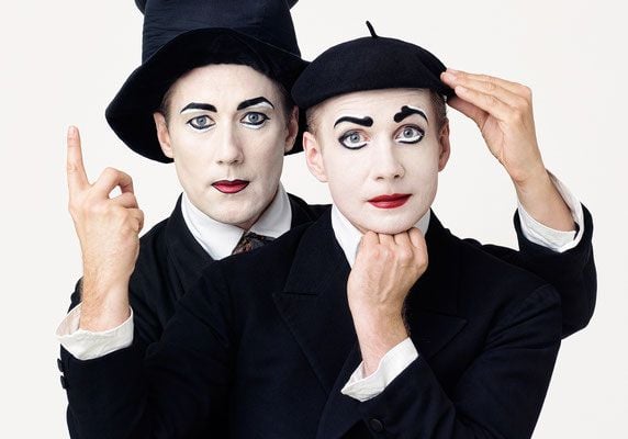 Pantomimen der Extraklasse spielen in Userin