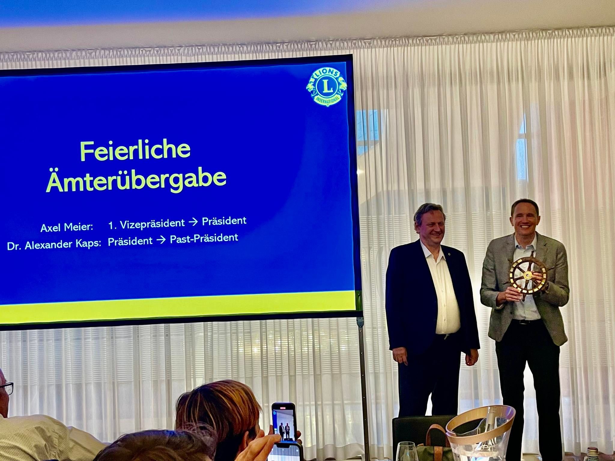 Axel Meier ist neuer Präsident des Lions Clubs