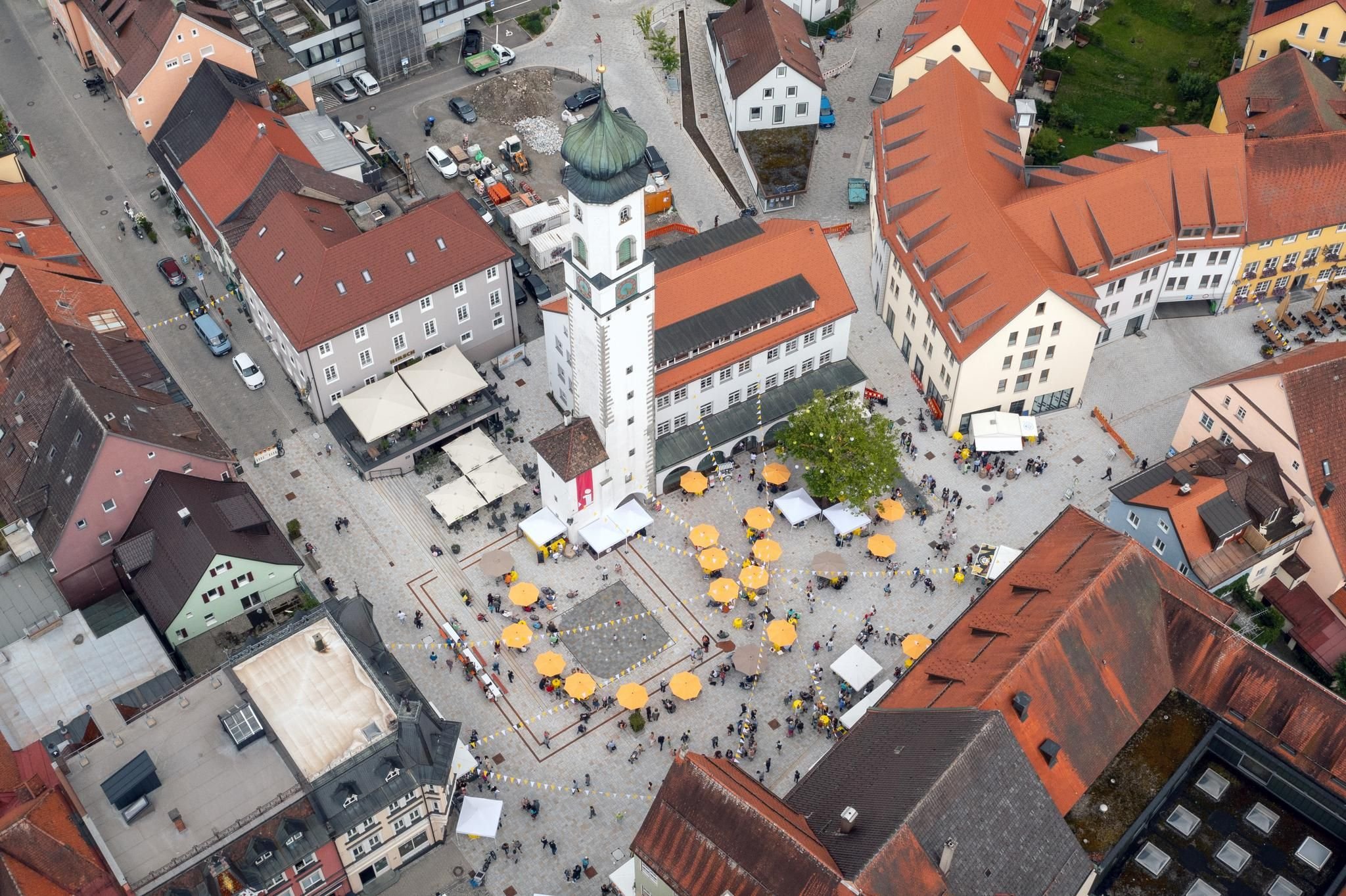 Isny: Marktplatz wird vorerst verkehrsfrei