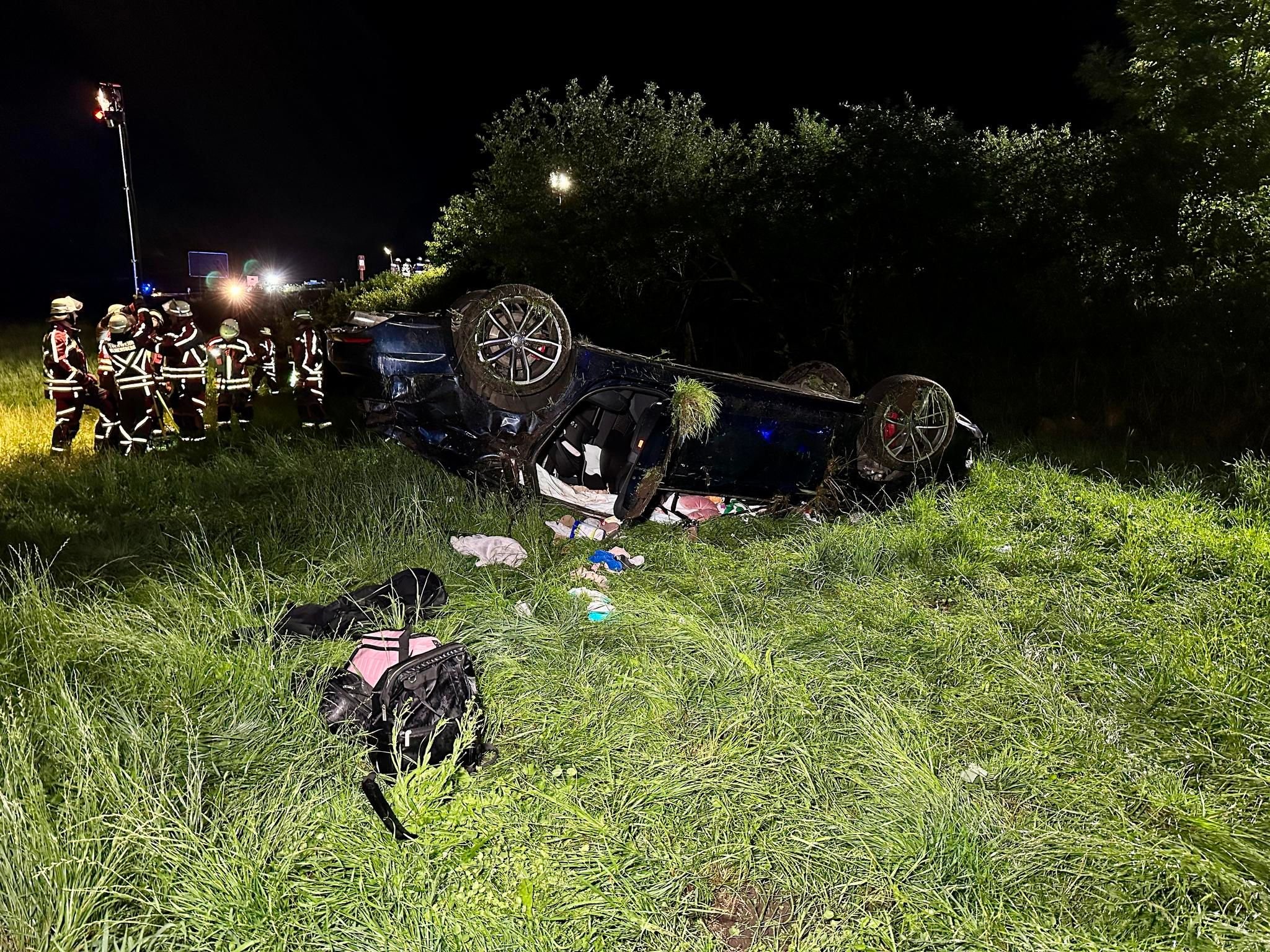 Lindau: Schwerer Unfall auf A96 Lindau: Schwerer Unfall auf A96