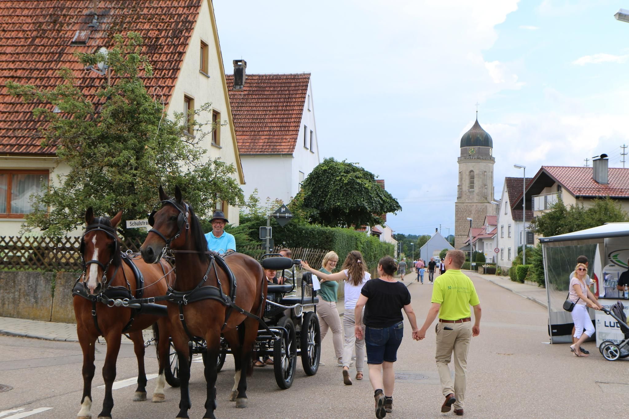 Tannhausen feiert Kreisjubiläum mit großem Straßenfest