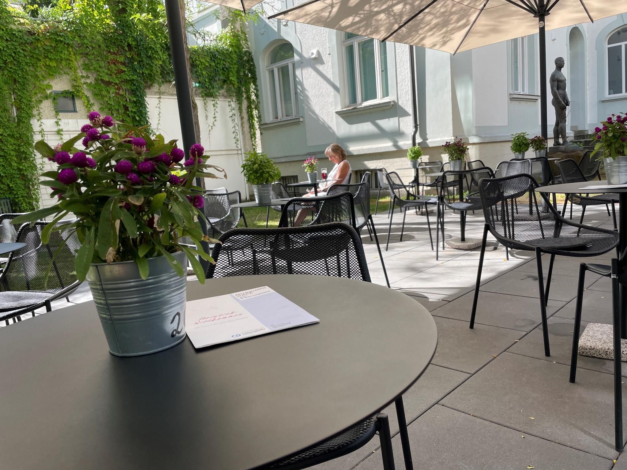 Das Museumscafé am Petrusplatz ist etwas Besonderes