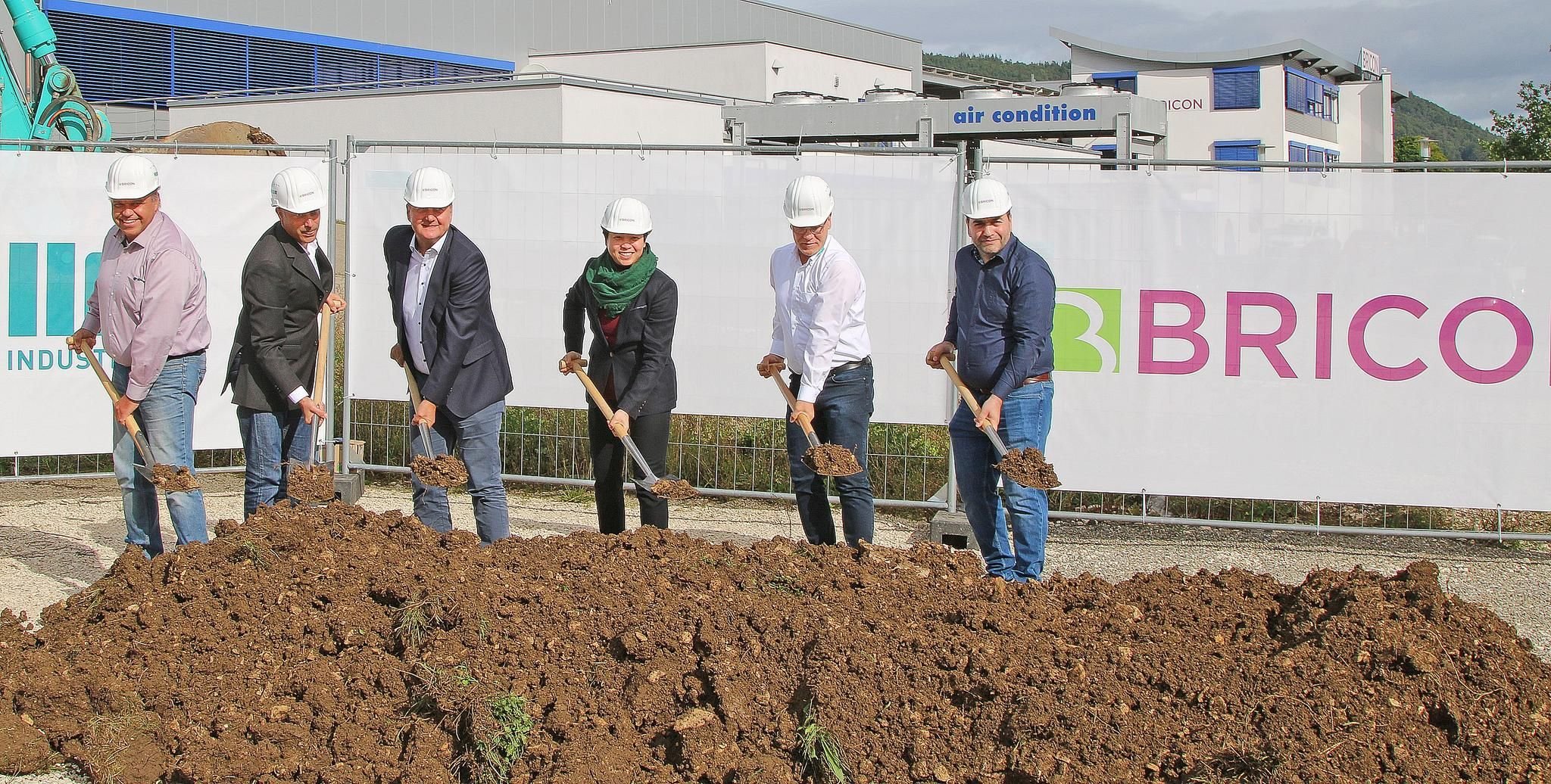 Bricon baut Produktionshalle in Wurmlingen